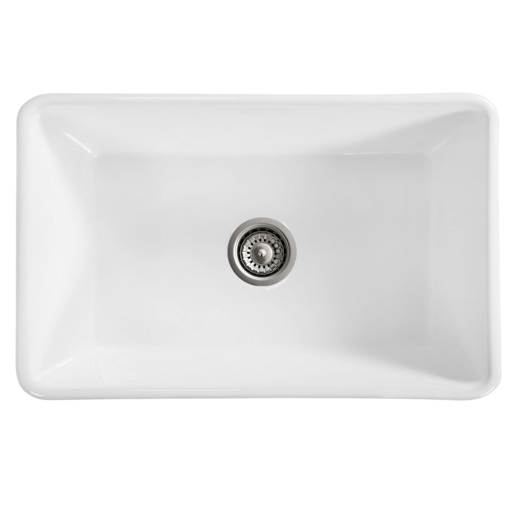 Ovia Bundle 760x459x254mm Fine Fireclay Butler Sink Single Bowl ...